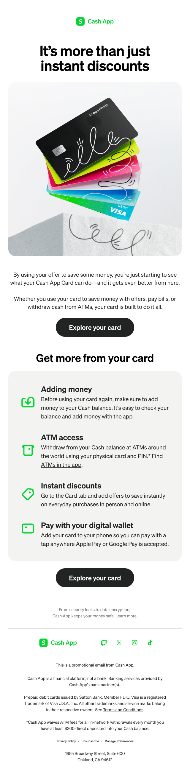 Cash App Card winback - Dave Chung - Content Strategist & UX Writer in ...